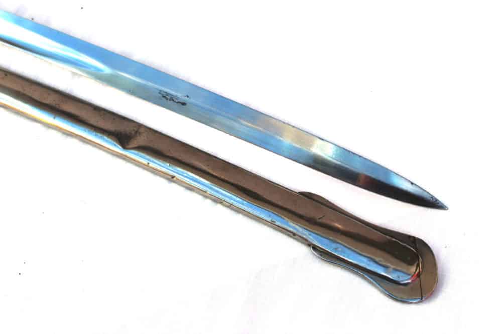 1821 pat Sword belonging to Captain Arthur Poll - Waterloo Militaria