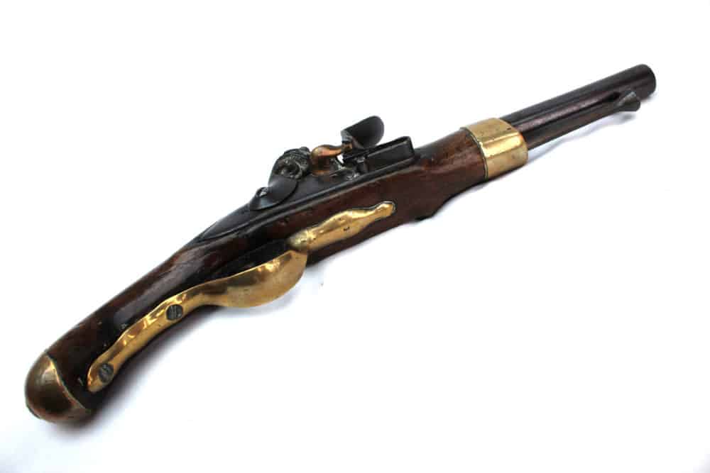 French Naval Flintlock Pistol Model 1787 - Waterloo Militaria