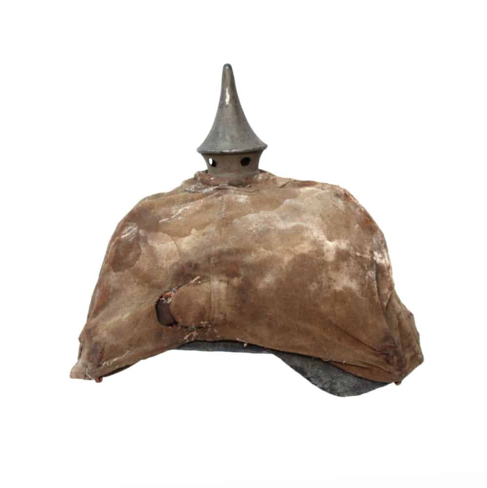 WW1 Bavarian Barn Find Picklehaube - Waterloo Militaria