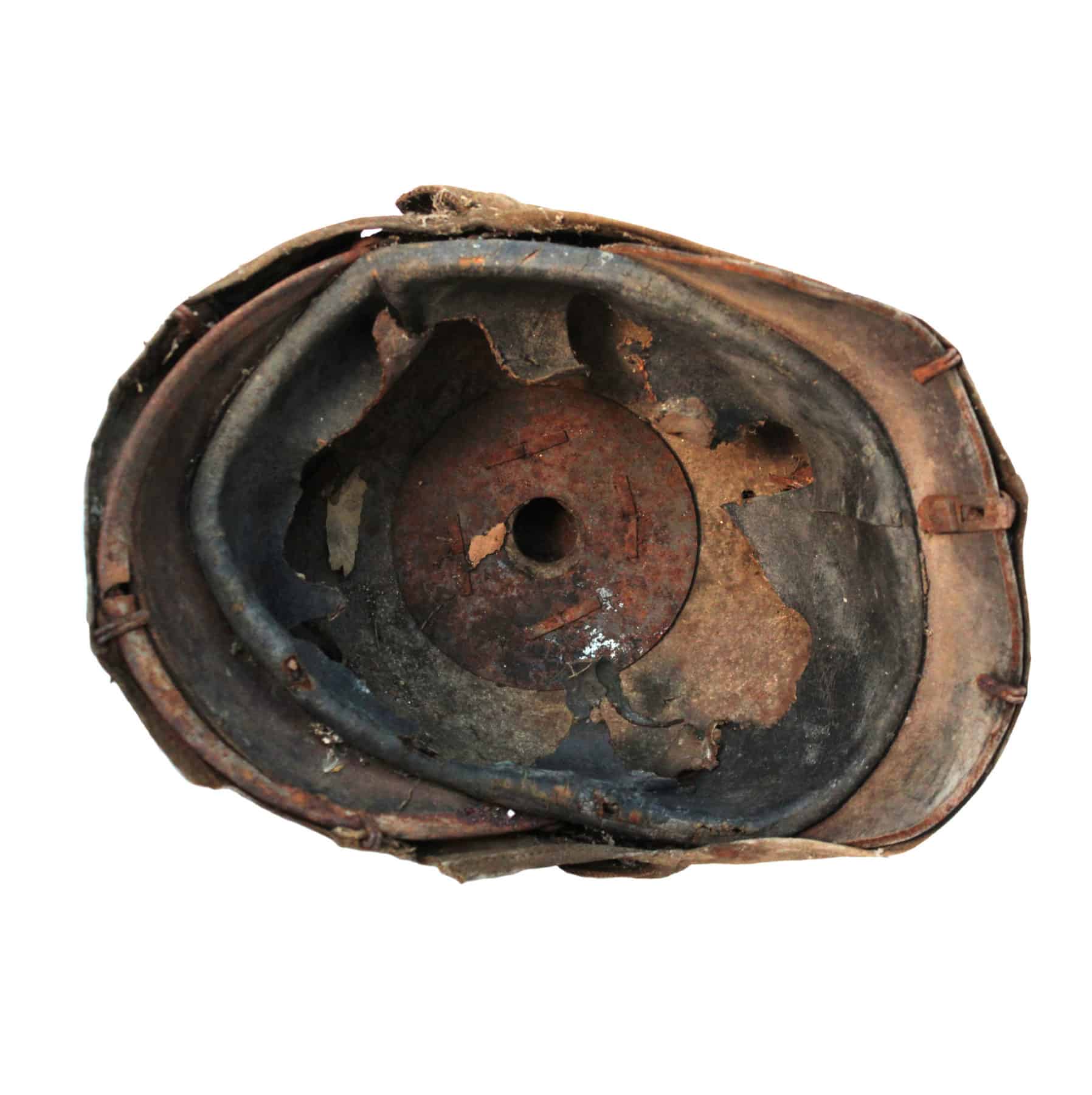WW1 Bavarian Barn Find Picklehaube - Waterloo Militaria
