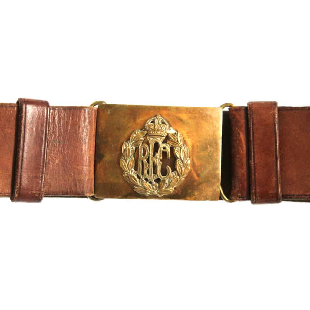 WW1 RFC Officers Belt - Waterloo Militaria