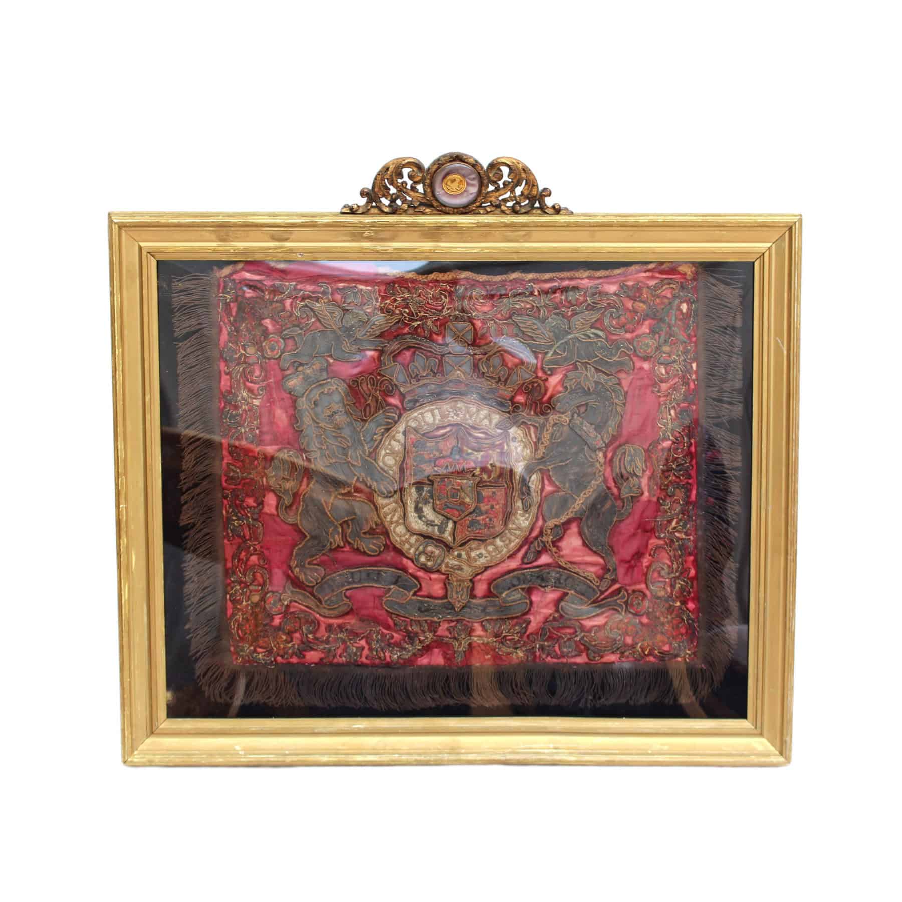 William IV Household Cavalry Trumpeters Banner - Waterloo Militaria