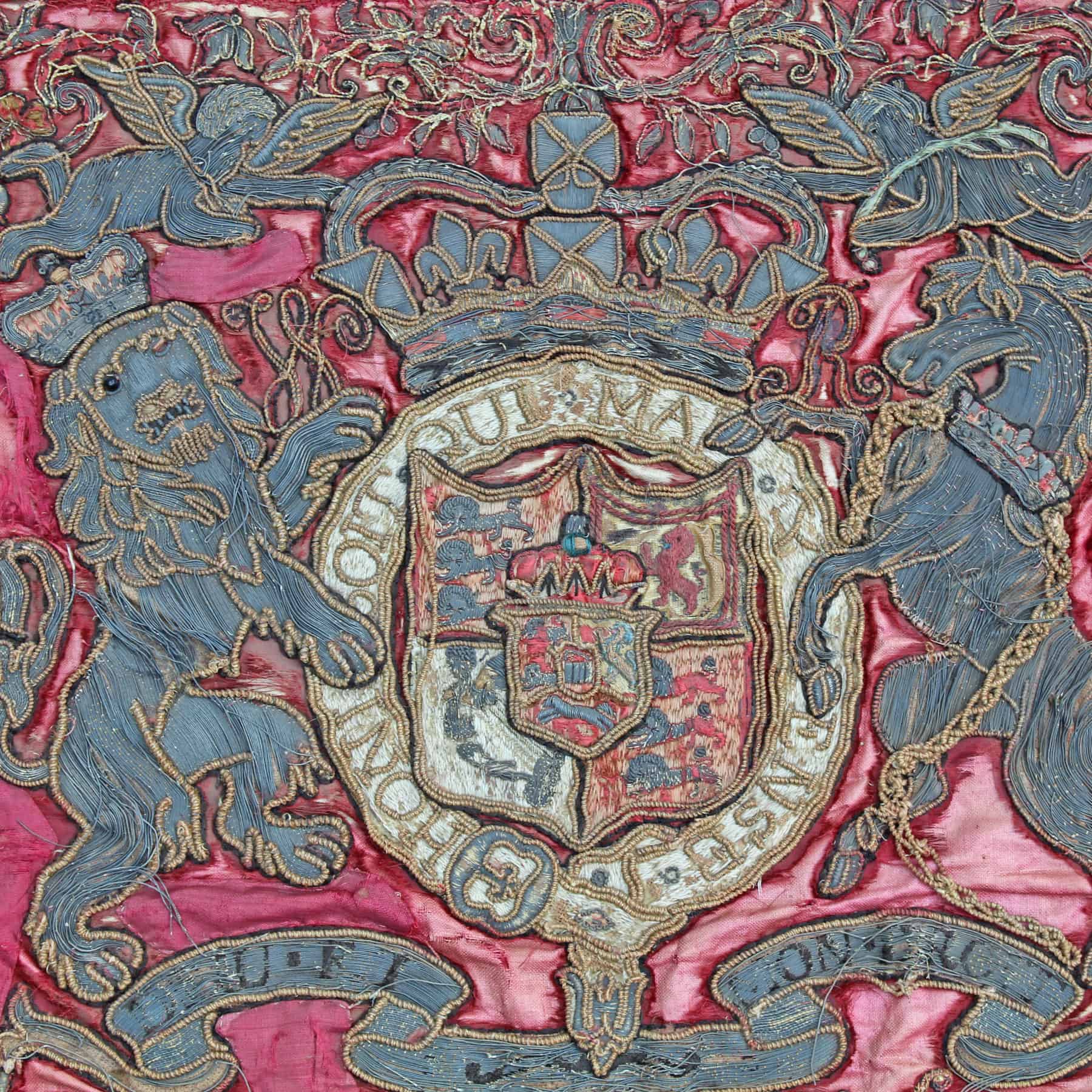 William IV Household Cavalry Trumpeters Banner - Waterloo Militaria