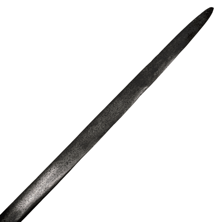 English 17th Century Mortuary Broadsword - Waterloo Militaria
