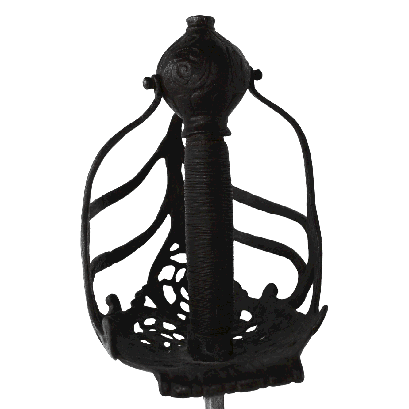 English 17th Century Mortuary Broadsword - Waterloo Militaria