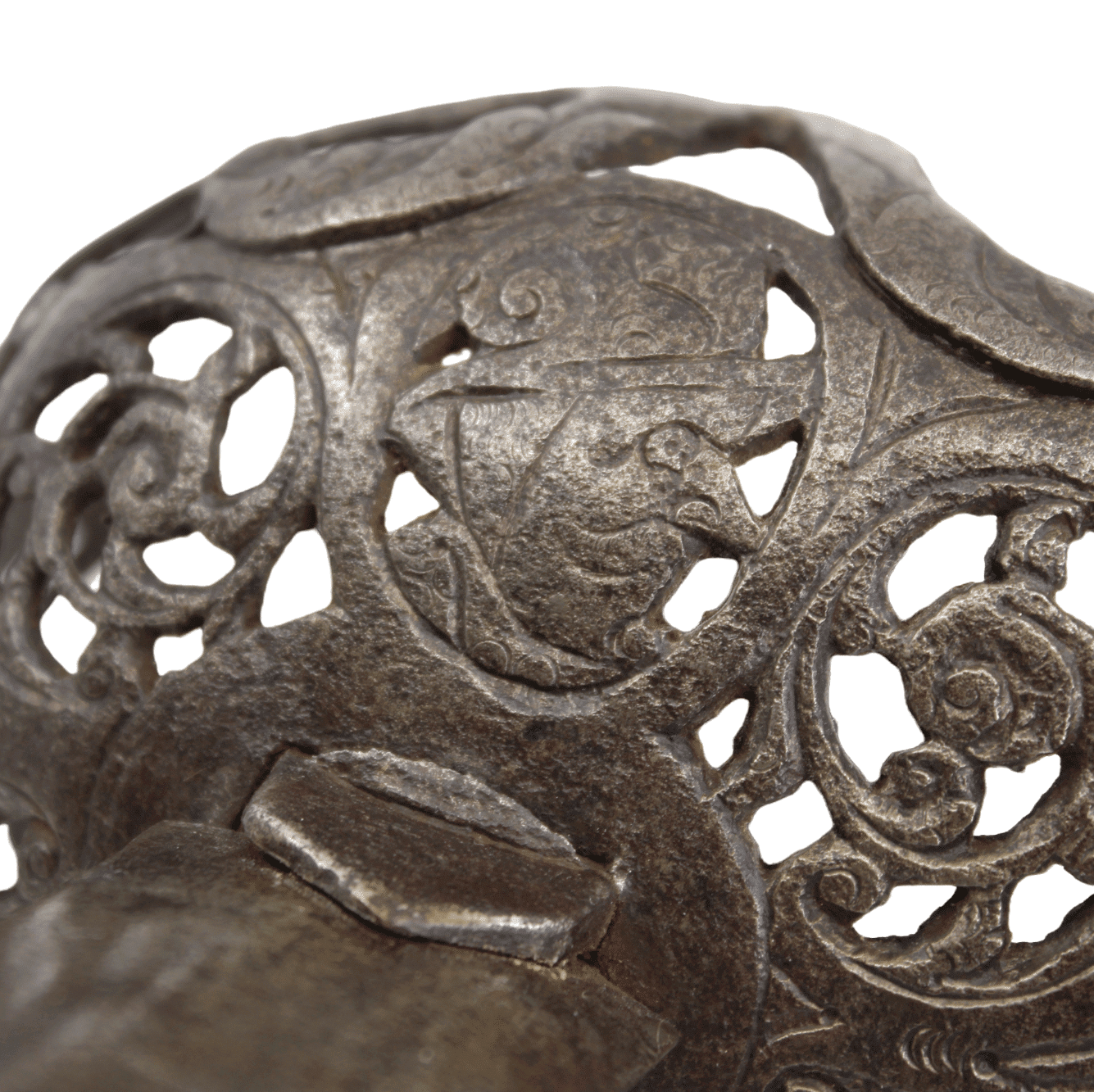 English 17th Century Mortuary Broadsword - Waterloo Militaria