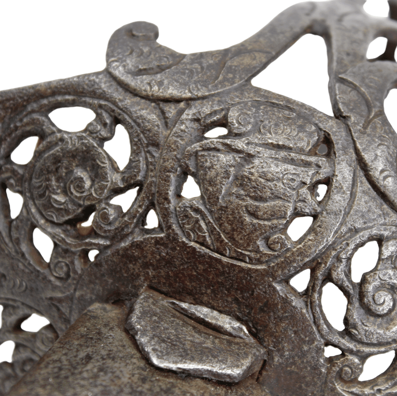 English 17th Century Mortuary Broadsword - Waterloo Militaria