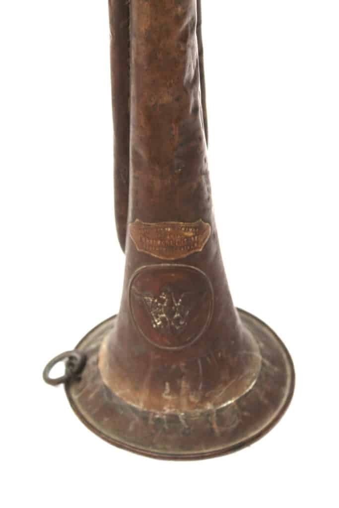 WW1 Prussian Cavalry Bugle - Waterloo Militaria