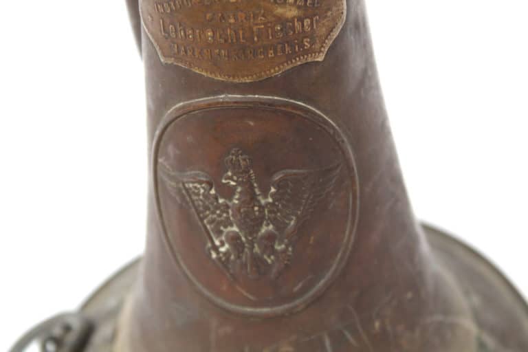 WW1 Prussian Cavalry Bugle - Waterloo Militaria