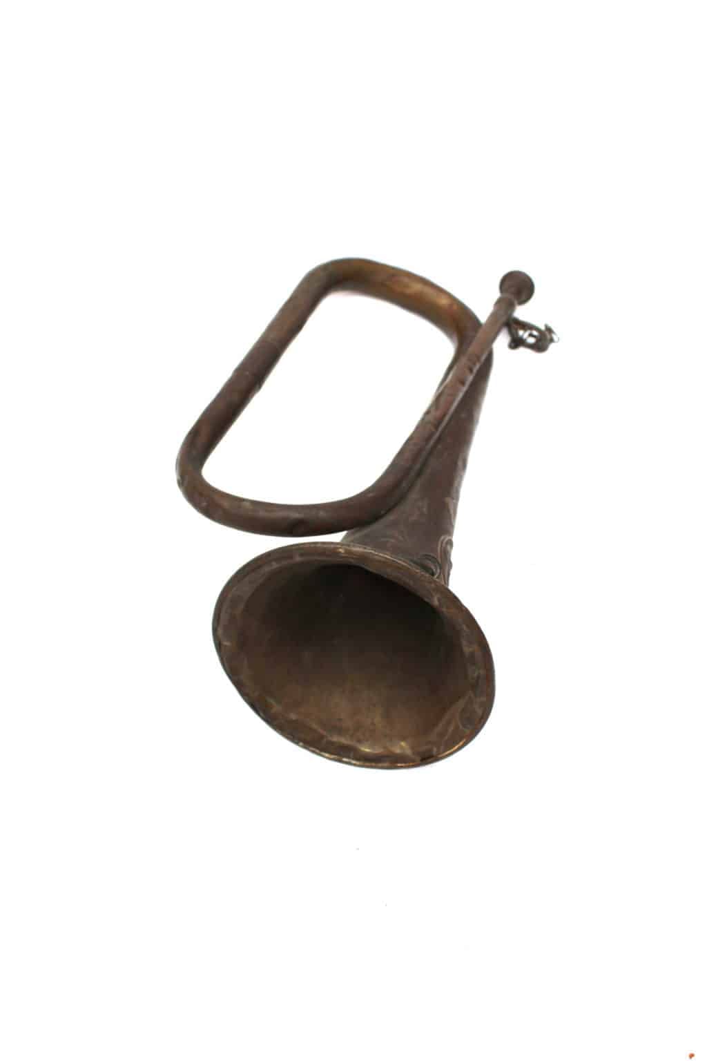 WW1 Prussian Cavalry Bugle - Waterloo Militaria