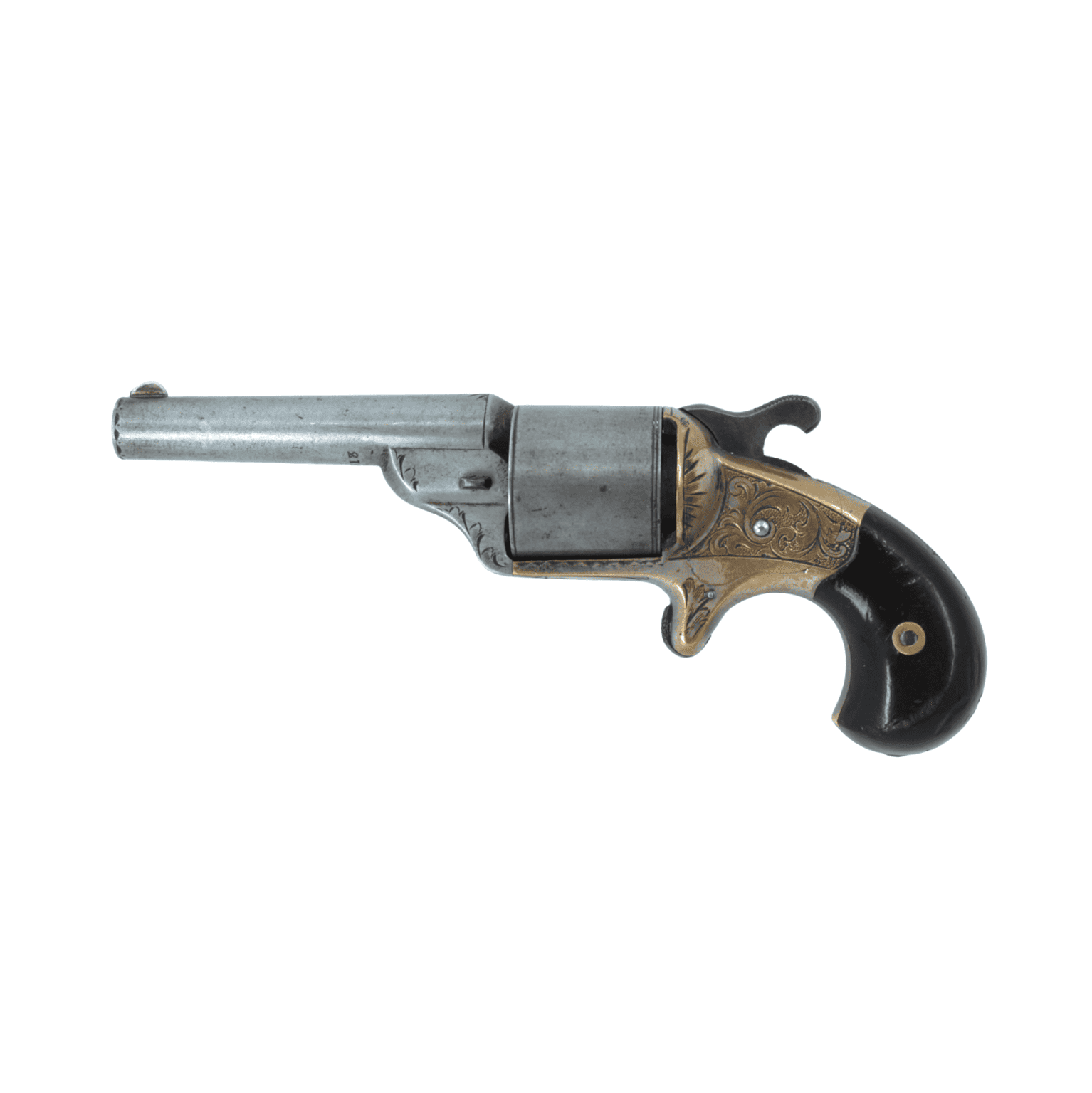 American Moore's "Teat-Fire" Pocket Revolver - Waterloo Militaria