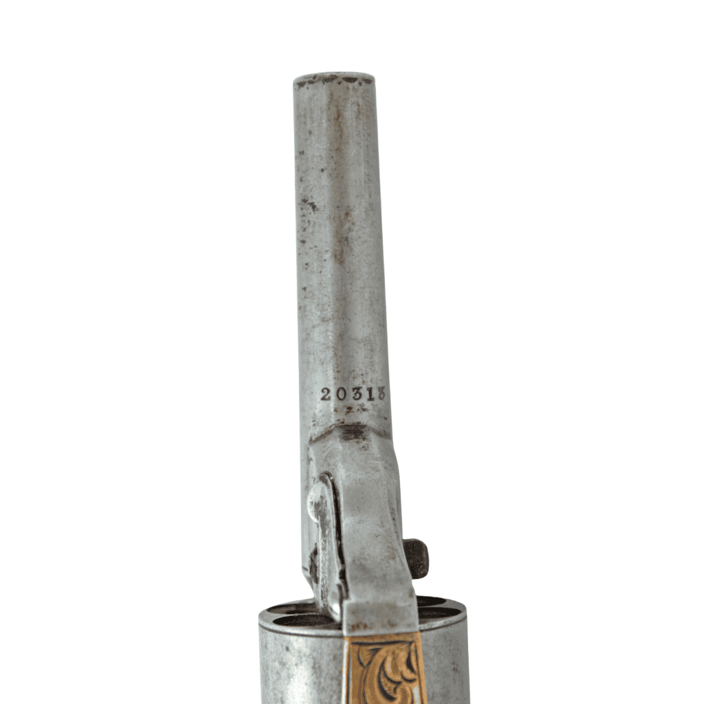 American Moore's "Teat-Fire" Pocket Revolver - Waterloo Militaria
