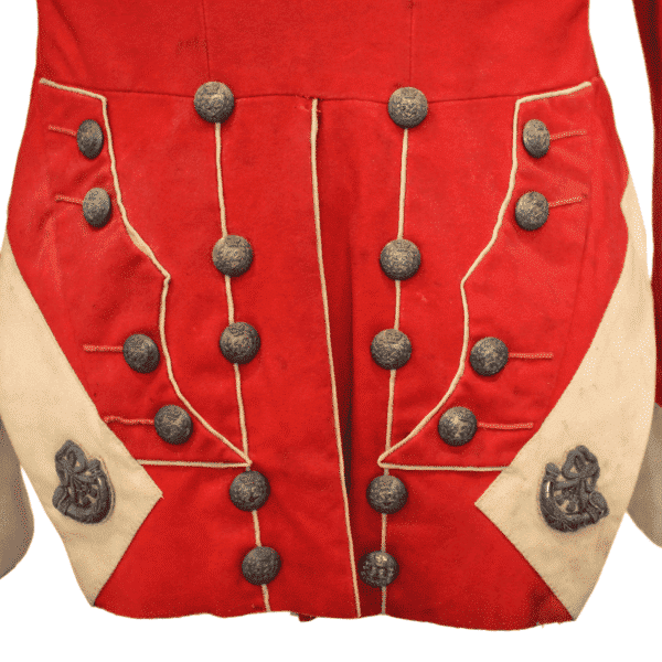 Georgian 52nd Oxfordshire Light Infantry Short Tailed Coatee - Waterloo ...