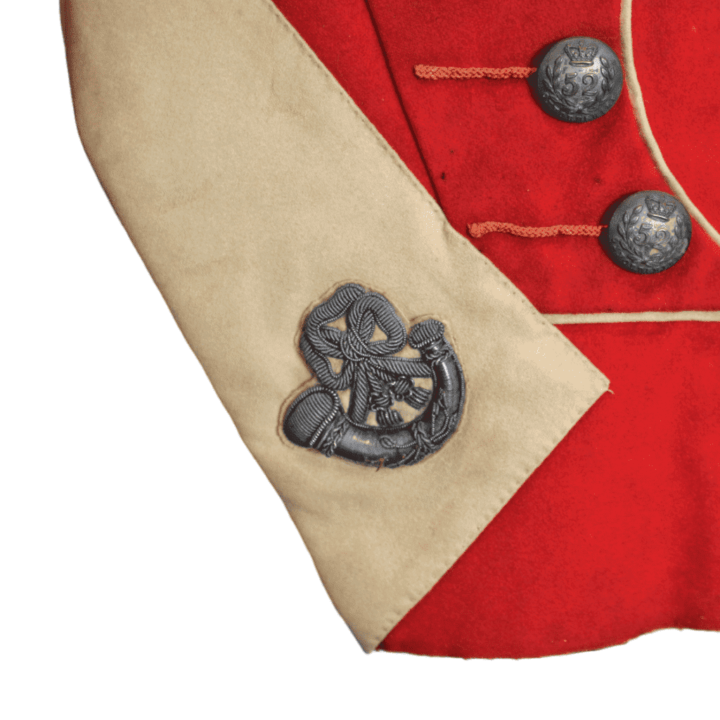 Georgian 52nd Oxfordshire Light Infantry Short Tailed Coatee - Waterloo ...