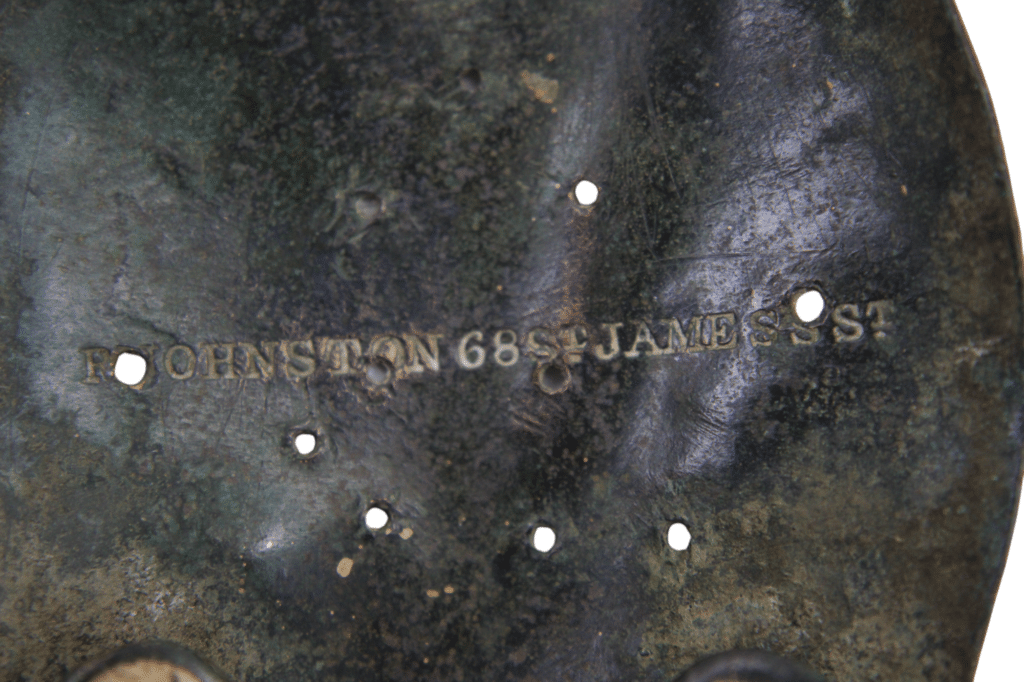 Georgian Officer's Monmouthshire Belt Plate - Waterloo Militaria