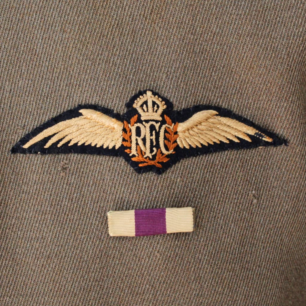 WW1 Named RFC Uniform Grouping - Waterloo Militaria