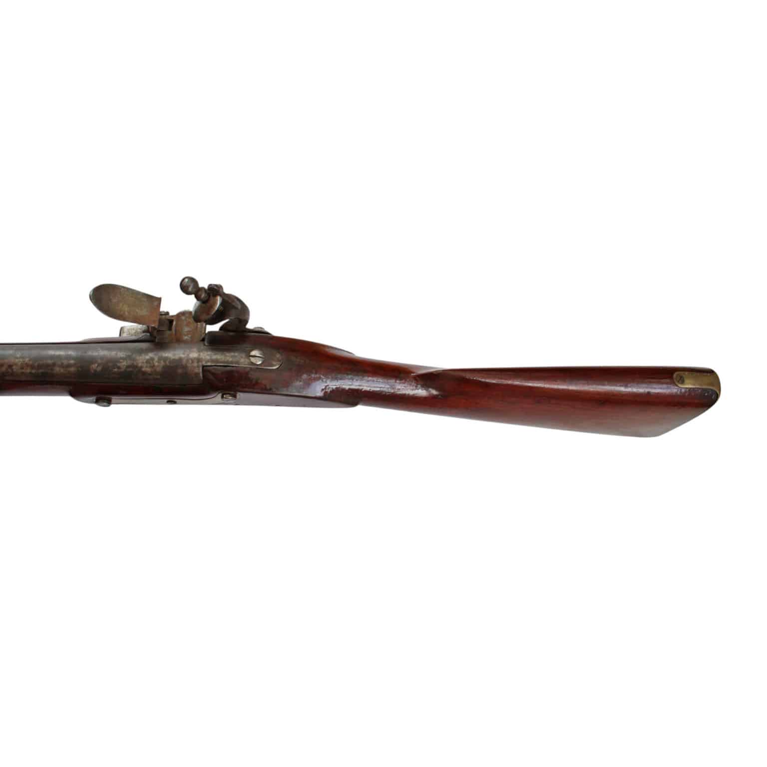 British EIC Brown Bess Flintlock Musket - Waterloo Militaria