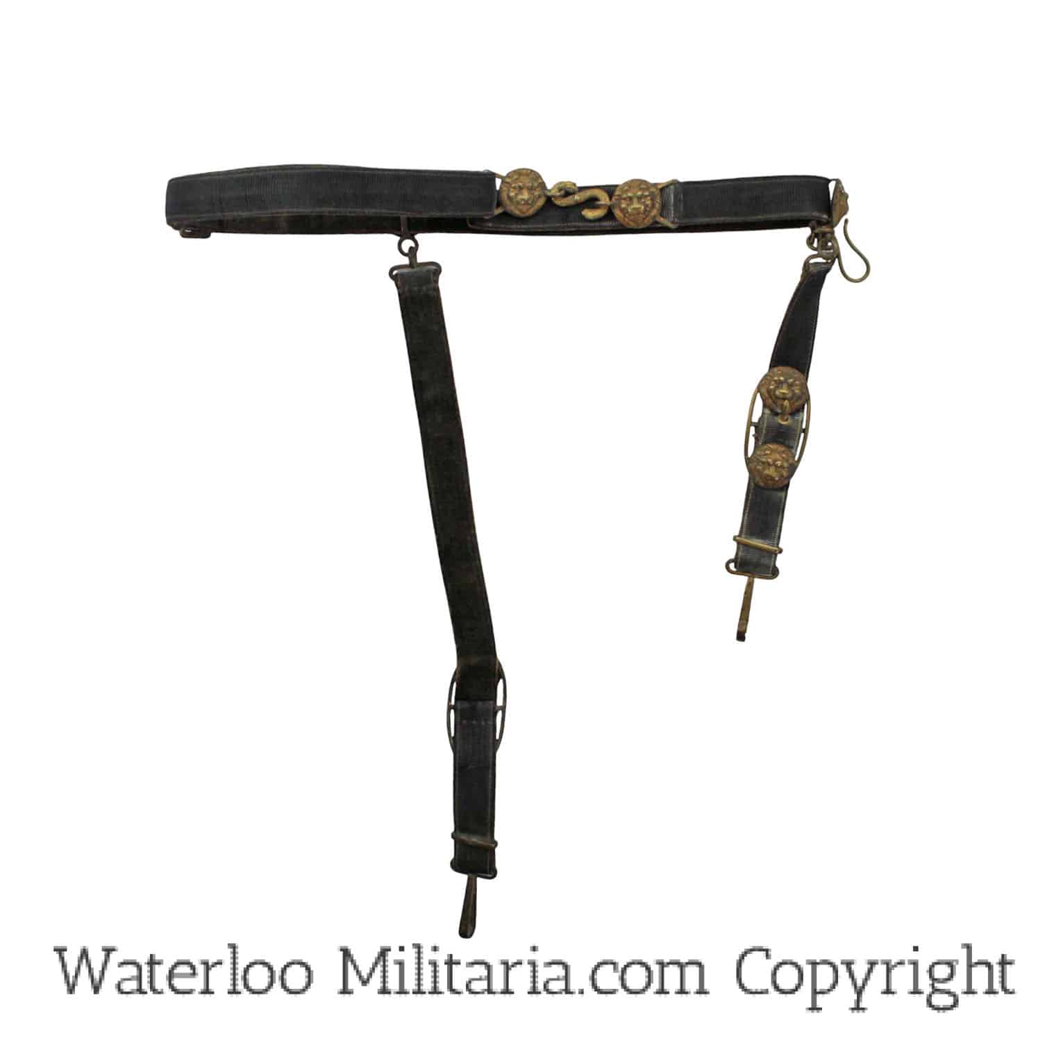 SOLD - Waterloo Militaria