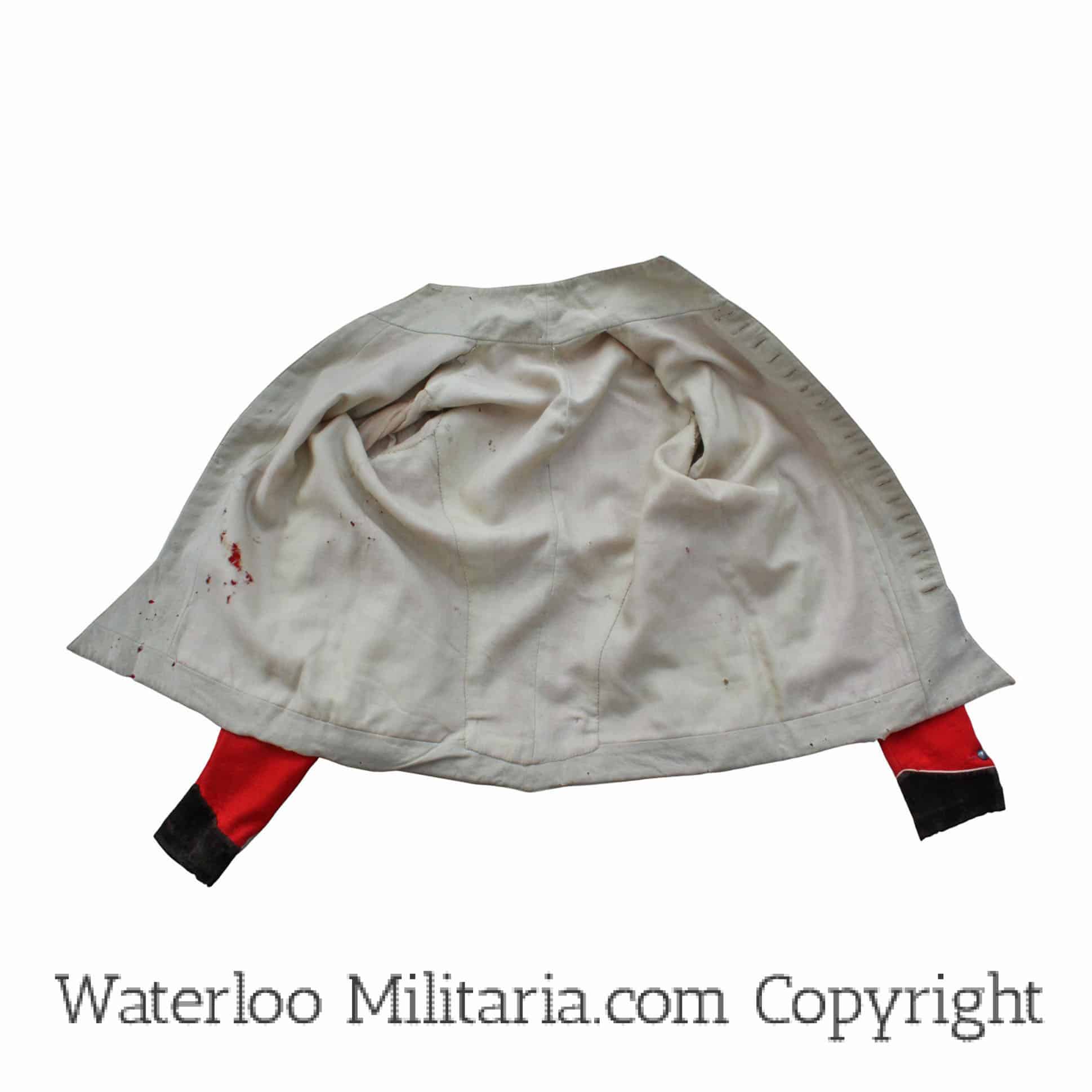 SOLD - Waterloo Militaria